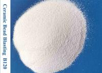 China Zirconium Silicate Bead Ceramic Blasting Media B120 63-125μM For Golf Head Surface Finish for sale