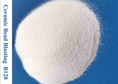 China Zirconium Silicate Bead Ceramic Blasting Media B120 63-125μM For Golf Head Surface Finish for sale
