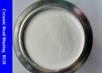 China Zirconium Silicate Bead Ceramic Blasting Media B120 63-125μM For Golf Head Surface Finish for sale