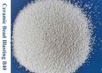 China Ceramic Microblast Bead Blasting Media For Mold Cleaning Good Sphericity for sale