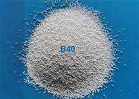 China 60 HRC Ceramic Blasting Media / Zirconium Silicate Beads JZB20 JZB40 For Mould Cleaning for sale