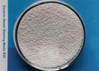 China Ceramic Beads Microspheres Blasting Media B120 63-125μM Satiny Effect In Metallic Surface for sale