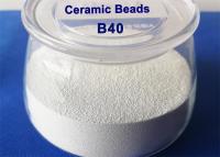 China B40 Ceramic Beads Blasting Media For Turbo Diesel Surface Treatment for sale