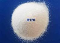 China Zirconium Silicate Beads Ceramic Blasting Media B120 63-125μM For Metal Surface Finish for sale