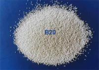 China 60 HRC Ceramic Blasting Media / Zirconium Silicate Beads JZB20 JZB40 For Mould Cleaning for sale