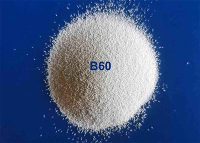 China 700HV Ceramic Bead Blasting Media B60 125-250 μM For Deburring Mold Surface Cleaning for sale