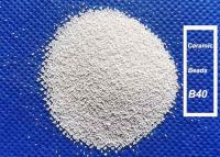 China 60 HRC Ceramic Blasting Media Zirconia Beads B40 B60 B120 B205 B505 for sale