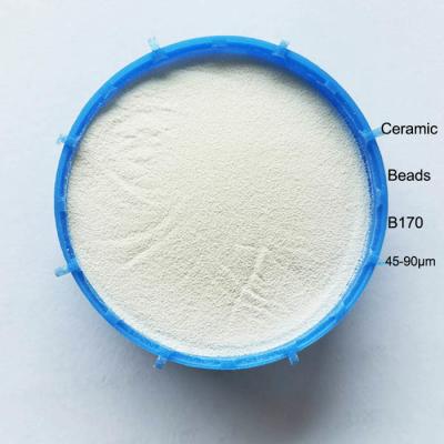 China 90μM B170 Ceramic Bead Blasting Media For Orthopedic Implants for sale