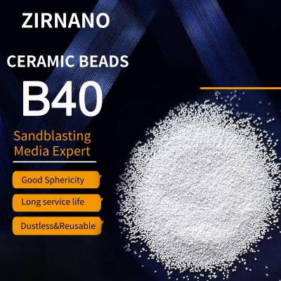 China Ceramic media B40 high cost effective recyclable for 70-90 cycles for sale