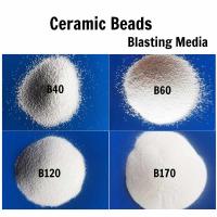 China 3C 700HV 85% Sphericity B170 Ceramic Blasting Media for sale