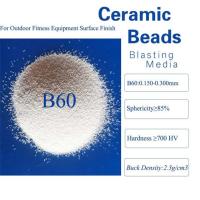 China B60 700HV Ceramic Blasting Media For Medical Artificial Joints for sale