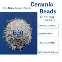 China 65 HRC Mold Cleaning 2.3g/Cm3 B30 Ceramic Bead Blasting for sale