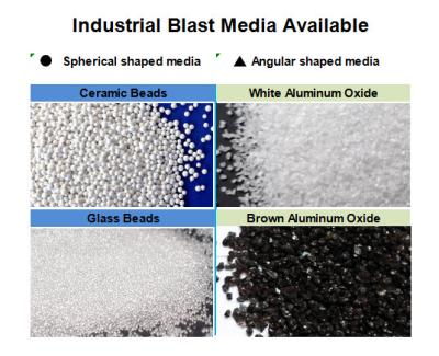 China 3.97g/Cm3 Fused 2100HV Al2O3 Aluminum Oxide Blast Media for sale