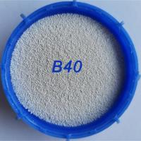 China B40 Zirconia Microblast 60HRC Ceramic Blasting Media for sale