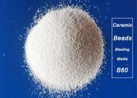 China Fused Zircon 85% Sphericity Ceramic Bead Blasting Media for sale