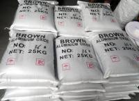China 9 Mohs Brown Fused Aluminium Oxide Blasting Media for sale