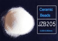 China JZB60 JZB120 JZB205 Ceramic Beads  Sandblasting Media for Metal Surface Treatment for sale