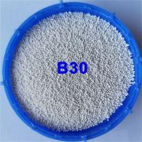 China B30 700HV Zirconium Silicate Ceramic Blasting Media for sale