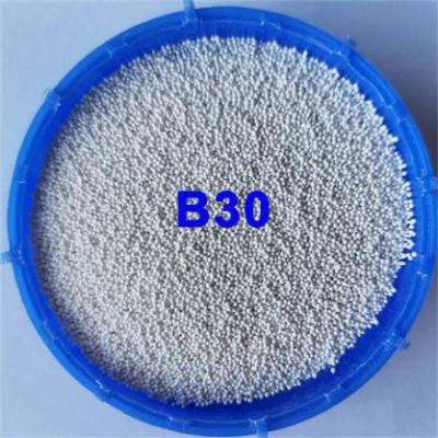 China B30 700HV Zirconium Silicate Ceramic Blasting Media for sale
