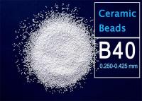 China Bicycle Frame B40 Sandblasting Media Ceramic Beads for sale