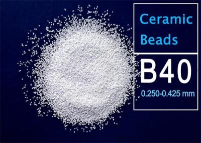 China Bicycle Frame B40 Sandblasting Media Ceramic Beads for sale
