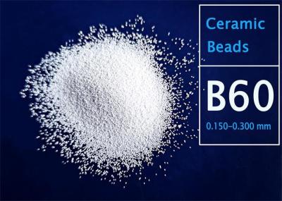 China Solid Round 0.3mm B60 Micro Blasting Ceramic Beads for sale