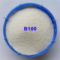 China Bicycle Frame B100 Zirconium Oxide Ceramic Blasting Media for sale