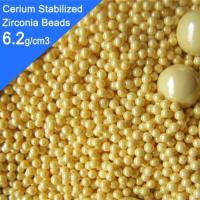 China 80 Cerium Stabilized Zirconium Oxide Balls 200 Gpa Elastic Modulus Sphere Shape for sale