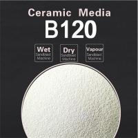 China B120 3C Charging Lines ZrO2 Ceramic Blasting Media for sale