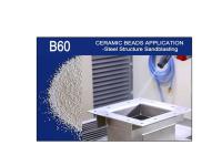 China ZrO2 Ceramic Abrasive Media Blasting B60 size 0.150-0.300mm Chemical Resistance for sale