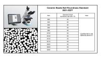 China 0.125 to 0.212mm B80 Ceramic Bead Blasting Material Good Sphericity for sale