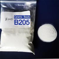 China Size B205 Ceramic Blasting Media For Medical Implants And Devices Surface Treatment for sale