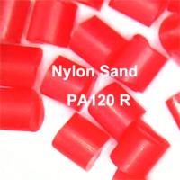 China Red White Polyamide PA30 Nylon Sand Plastic Media Blasting PA30 PA40 PA20 Deburring for sale