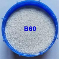 China 88% Min Roundness Bead Blasting Beads B60 B80 B100 B120 For Stainless Steel Parts for sale