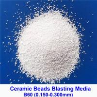 China Zirconia Sand Ceramic Bead Blasting Media B60 B120  B170 B205 B400 For Magnesium for sale