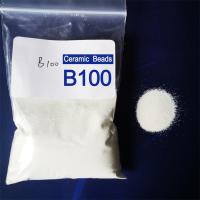 China B100 Ceramic Beads Size 106-180 μM For Sandblasting Matte Finish Of Notebook Computer for sale