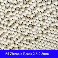 China 65  Zirconium Silicate Beads 1.6-1.8mm Grinding Media For Painting，Ink for sale
