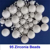 China Yttrium Stabilized Zirconium Oxide Beads 95 Yttria Zirconia Beads In Paint Coating for sale