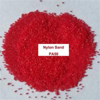 China PA30 Nylon Plastic Media Blasting Sand Polyamide For Injection Parts Deburring for sale