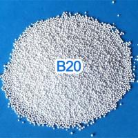 China Ceramic Bead Blasting Media B20 Replacing Glass Beads in Sandblasting for sale