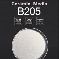 China Good Elasticity Ceramic Bead Blasting Media In 3C Industry For Deblurs Blast Finish for sale