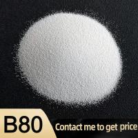China High Hardness Ceramic Beads Blasting Finish Media B30 Round Beads for sale