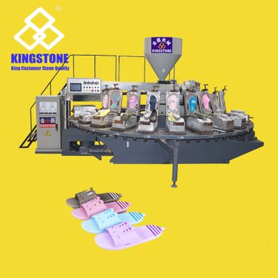 China Servo PVC Plastic Sandals Shoes Making Machine Injection for sale