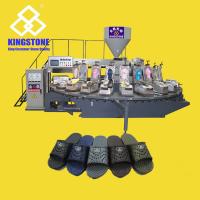 China PVC Air Blowing Slippers Footwear Making Machine Injection 24 Stations for sale