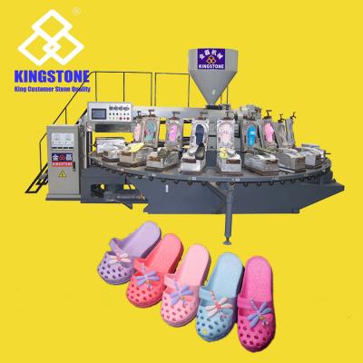 China Plastic Slipper Machine  For PVC Material Air Blowing Injection for sale