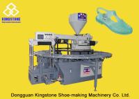 China Single Color Rotary Sandal Making Machine For Plastic PVC Shoes Injection Moulding for sale