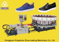China Single Color DIP Canvas Shoes String - Lasted PVC Shoes Making Machine for sale