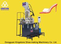 China Vertical Type Slipper Flip Flop Making Machine For Strap Upper for sale