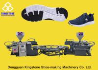 China Rotary PVC Injection TPR Sole Making Machines For Women / Men Sports Shoes for sale
