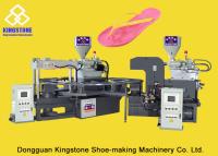 China Rotary Two Color PVC Jelly Sandal Injection Molding Machine 4.3*3.3*2.9m / 2 Years Gurantee for sale